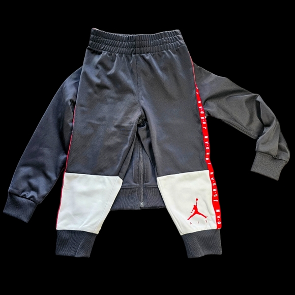 Jordan | Matching Sets | Jordan 2t Red And Black 2 Piece Track Suit ...